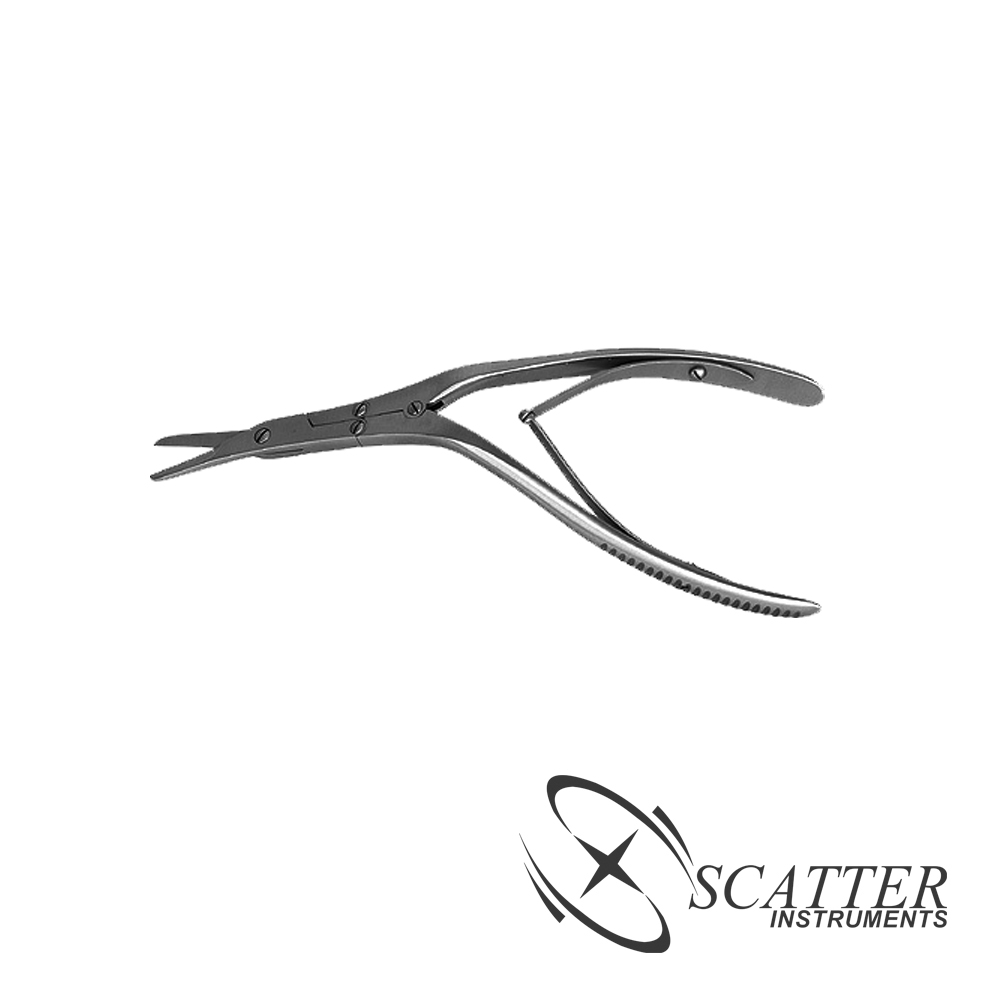 Caplan Nasal Septum Scissor 20cm Serrated, Double Action