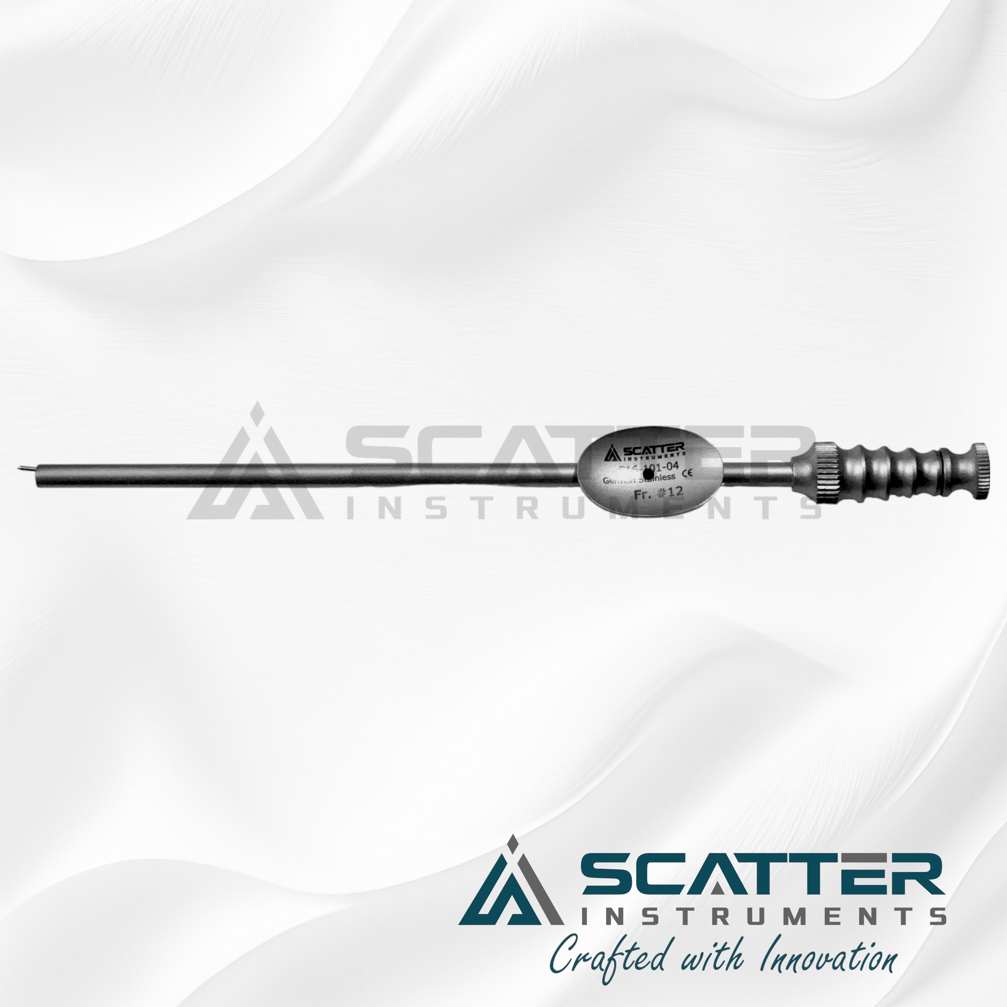 Adson Suction Tube 12.5cm Diameter 4.0mm - Scatter Instruments