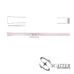 Rubin Nasal Osteotome 18cm - Scatter Instruments