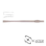 Cottle Chisel 18cm 16mm, Fishtail Shaped End - Scatter Instruments