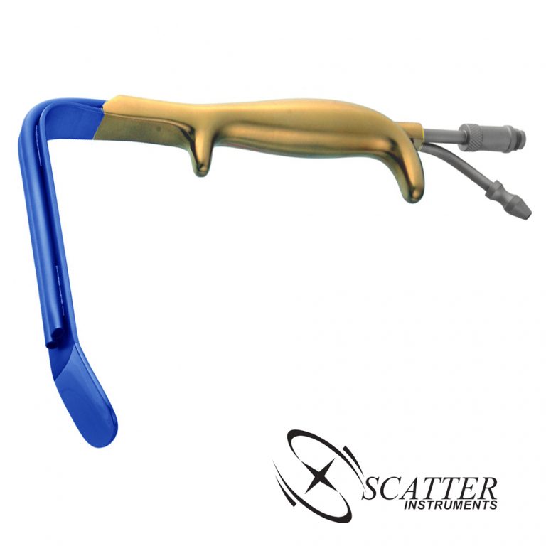 Freeman Flap Retractor With Fiber Optic Guide Light - Scatter Instruments