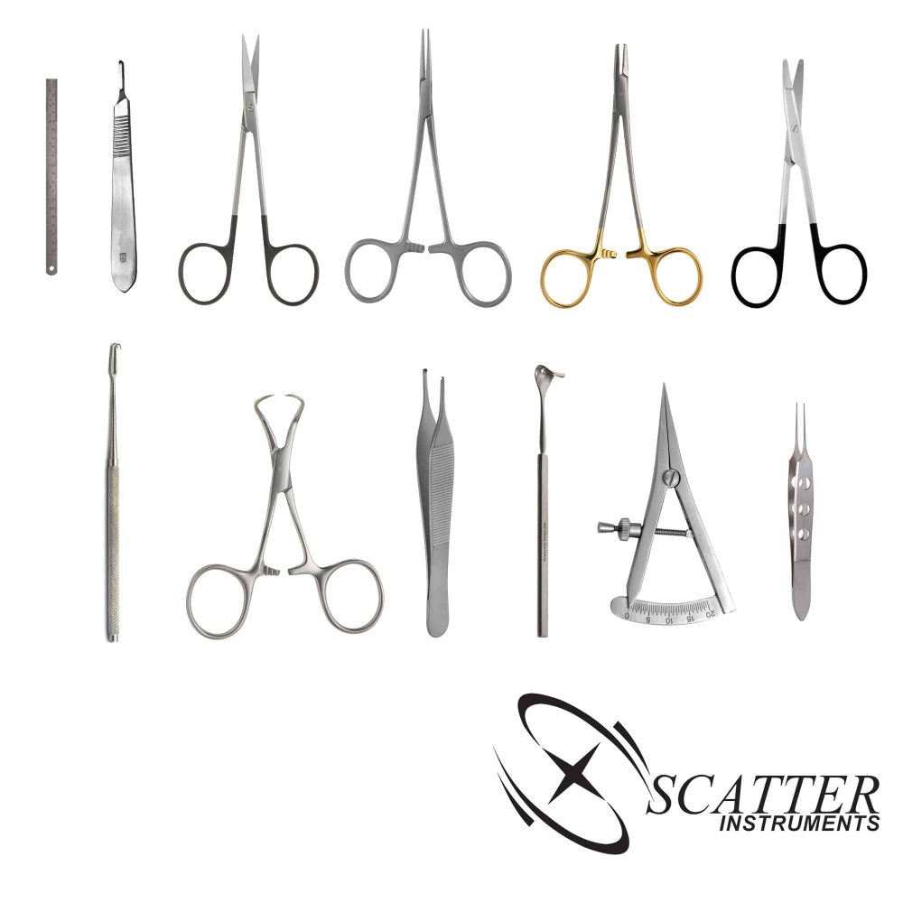 Plastic Surgery Instruments Set - Scatter Instruments
