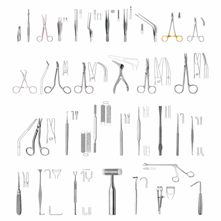 Plastic Surgery Instruments Set - Scatter Instruments