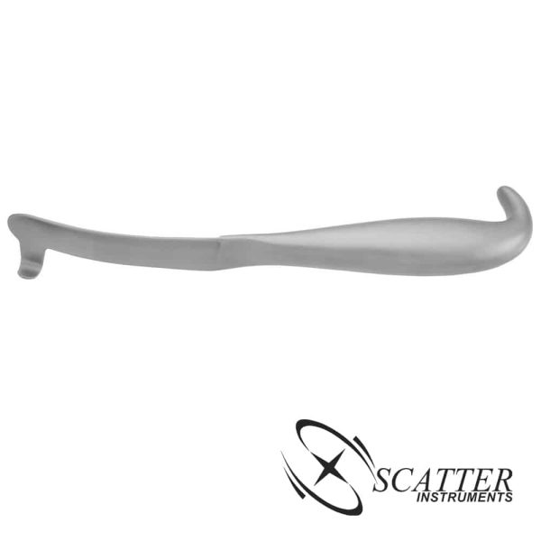 Hargis Ramus Retractor Left 19.5cm - Scatter Instruments