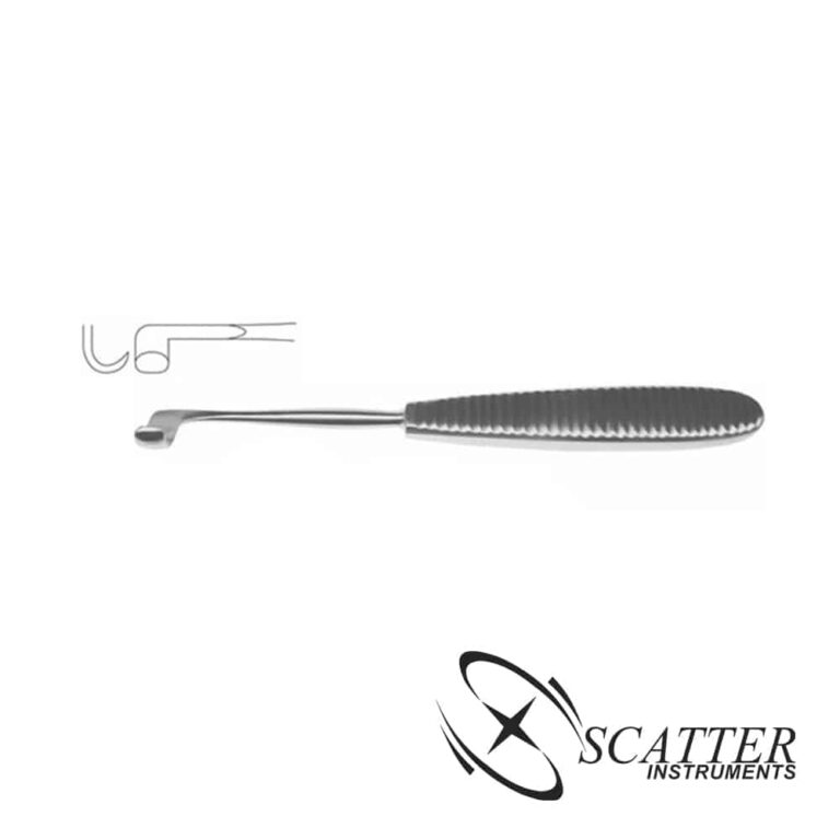 Obwegeser Mandibular Raspatory Left 18cm - Scatter Instruments
